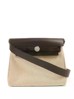Hermès 2025 Mini Herbag Shoulder Bag - Neutrals
