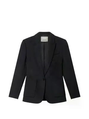 ISABEL MARANT ÉTOILE Pomili Tailored Whipcord Wool Jacket