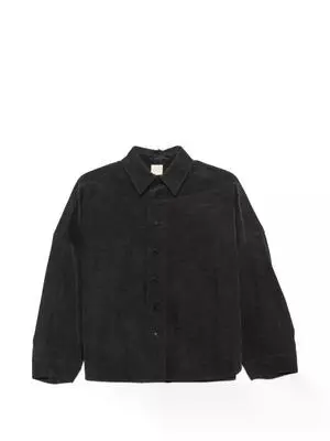Soh Corduroy-effect Long-sleeve Shirt - Grey