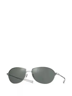 EYEVAN7285 Alps Pilot-frame Sunglasses - Silver