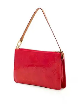 LOUIS VUITTON 2001 Monogram Vernis Pochette Lexington Shoulder Bag