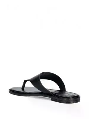 Marc O'polo Logo-debossed Leather Sandals