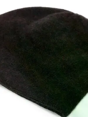 N.peal Double-layer Beanie Hat - Black