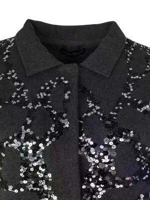 IZAAK AZANEI Sequin-embellished Shirt