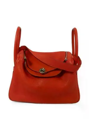 Hermès 2016 30 Lindy Shoulder Bag - Red
