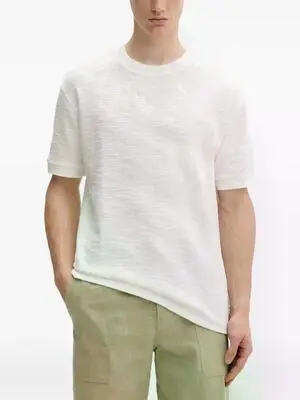 MARC O'POLO Textured Short-sleeve T-shirt