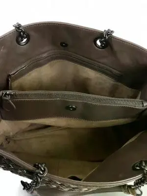 Bottega Veneta Intrecciato Lambskin Shoulder Bag