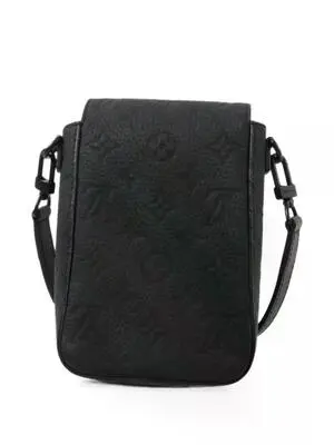 LOUIS VUITTON S-lock Monogram Taurillon Messenger Bag