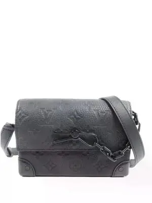 LOUIS VUITTON Steamer Monogram Shoulder Bag - Black
