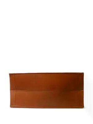 Dior Small Book Tote Embossed-logo Tote Bag