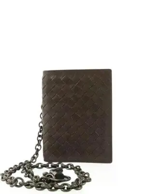 Bottega Veneta Intrecciato Bifold Wallet - Brown