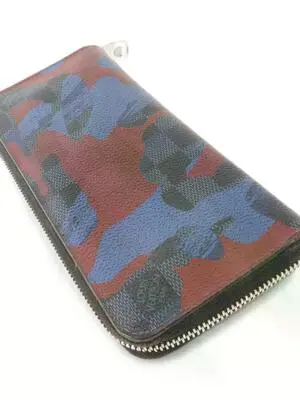 LOUIS VUITTON Damier Cobalt Zippy Vertical Wallet