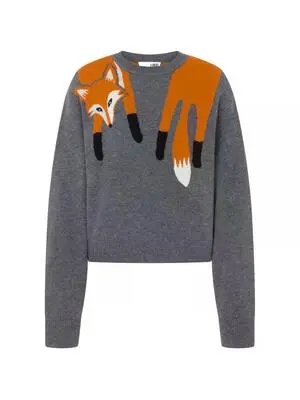 Moschino Inlaid Wool Sweater