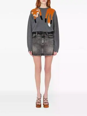 Moschino Inlaid Wool Sweater