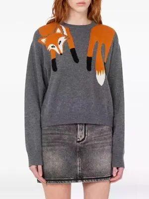 Moschino Inlaid Wool Sweater