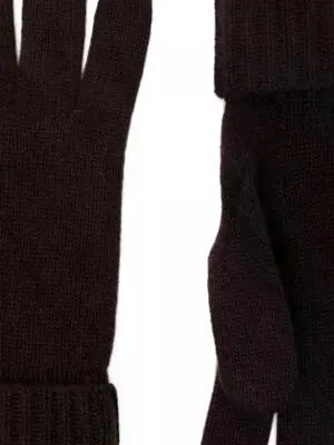 N.peal Ribbed-cuff Cashmere Gloves
