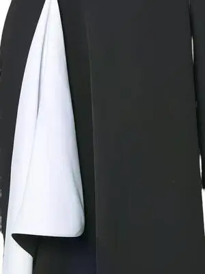 Karl Lagerfeld Draped Panelled Midi Dress
