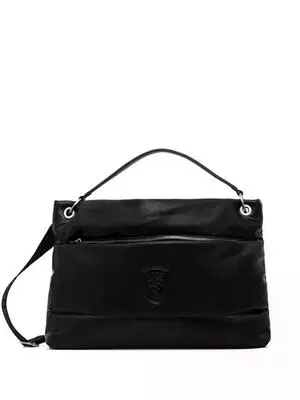 BLAUER. Logo-detail Shoulder Bag - Black