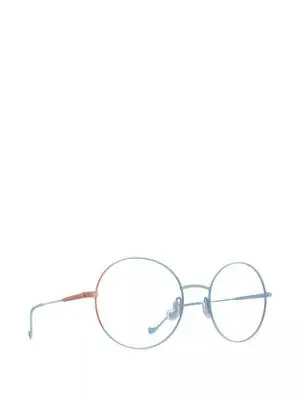 CAROLINE ABRAM Venusia Round-frame Glasses - Blue
