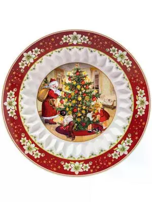VILLEROY & BOCH Toy's Fantasy Porcelain Plate - Red