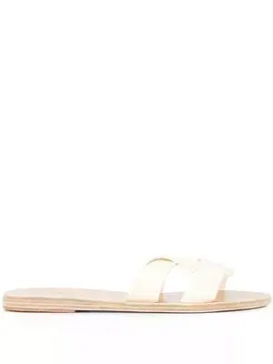 ANCIENT GREEK SANDALS Off White Sandals - Brown