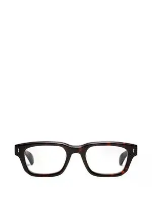 PETER AND MAY Tortoise Geometic Glasses - Brown