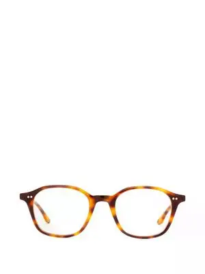 PETER AND MAY Skylet Round-frame Glasses - Brown