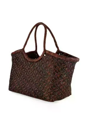 Dragon Diffusion Small Maori Nantucket Woven Tote Bag