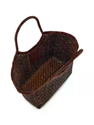 Dragon Diffusion Small Maori Nantucket Woven Tote Bag