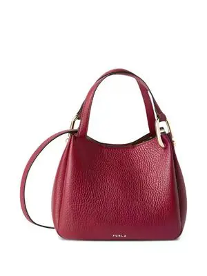 Furla Grained Leather Tote Bag