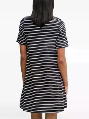 Marc O'polo Striped Short-sleeve Mini Dress