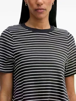 Marc O'polo Striped Short-sleeve Mini Dress