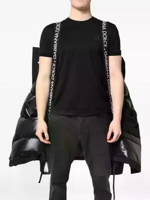 Dolce & Gabbana Logo-plaque Hooded Coat