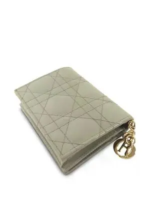 Dior Cannage Gardenia Wallet