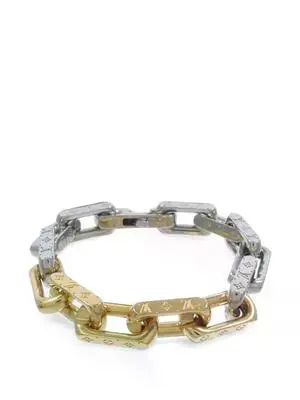 LOUIS VUITTON Monogram Chain Bracelet - Silver