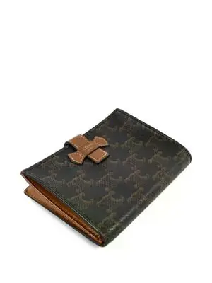 Celine Triomphe Canvas Wallet