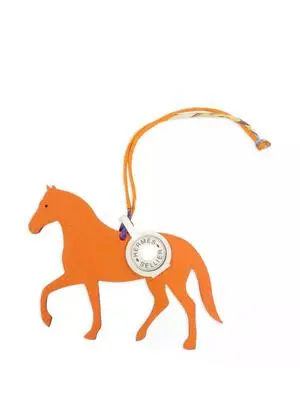 Hermès Petit H Horse Bag Charm - Orange