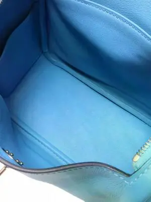 Hermès 2020 Mini Lindy Shoulder Bag - Blue
