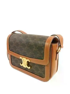 Celine Classique Triomphe Shoulder Bag - Brown