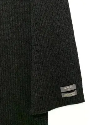 N.peal Ribbed Cashmere Scarf