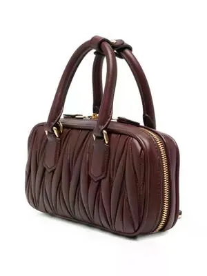 Miu Miu Mini Leather Tote Bag