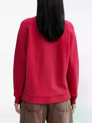 Marc O'polo Logo-embroidered Raglan-sleeve Sweater