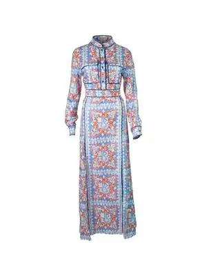 Valentino Garavani Logo-print Belted Dress