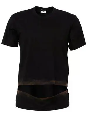 Comme Des Garçons Cut-out T-shirt - Black