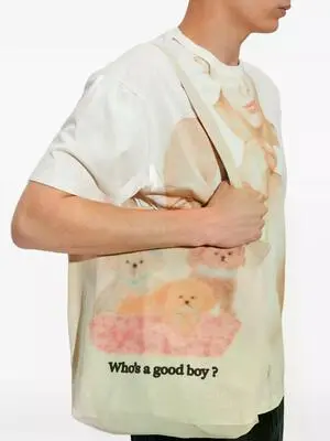 CARNE BOLLENTE Graphic-print Tote Bag