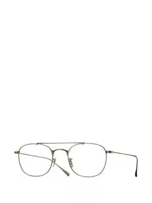 EYEVAN7285 Dazzling Double-bridge Glasses - Gold