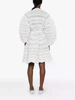 CFCL Belted Ribbed-knit Jacket - Neutrals