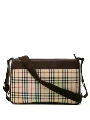 Burberry 2000-2017 House Check Canvas Crossbody Bag