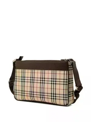 Burberry 2000-2017 House Check Canvas Crossbody Bag