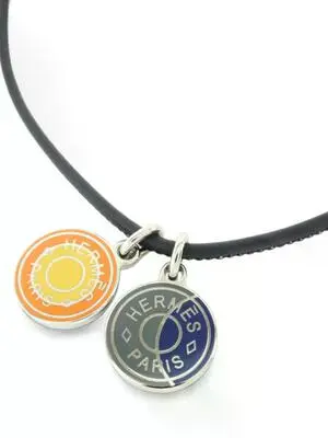 Hermès Eclipse Leather Necklace